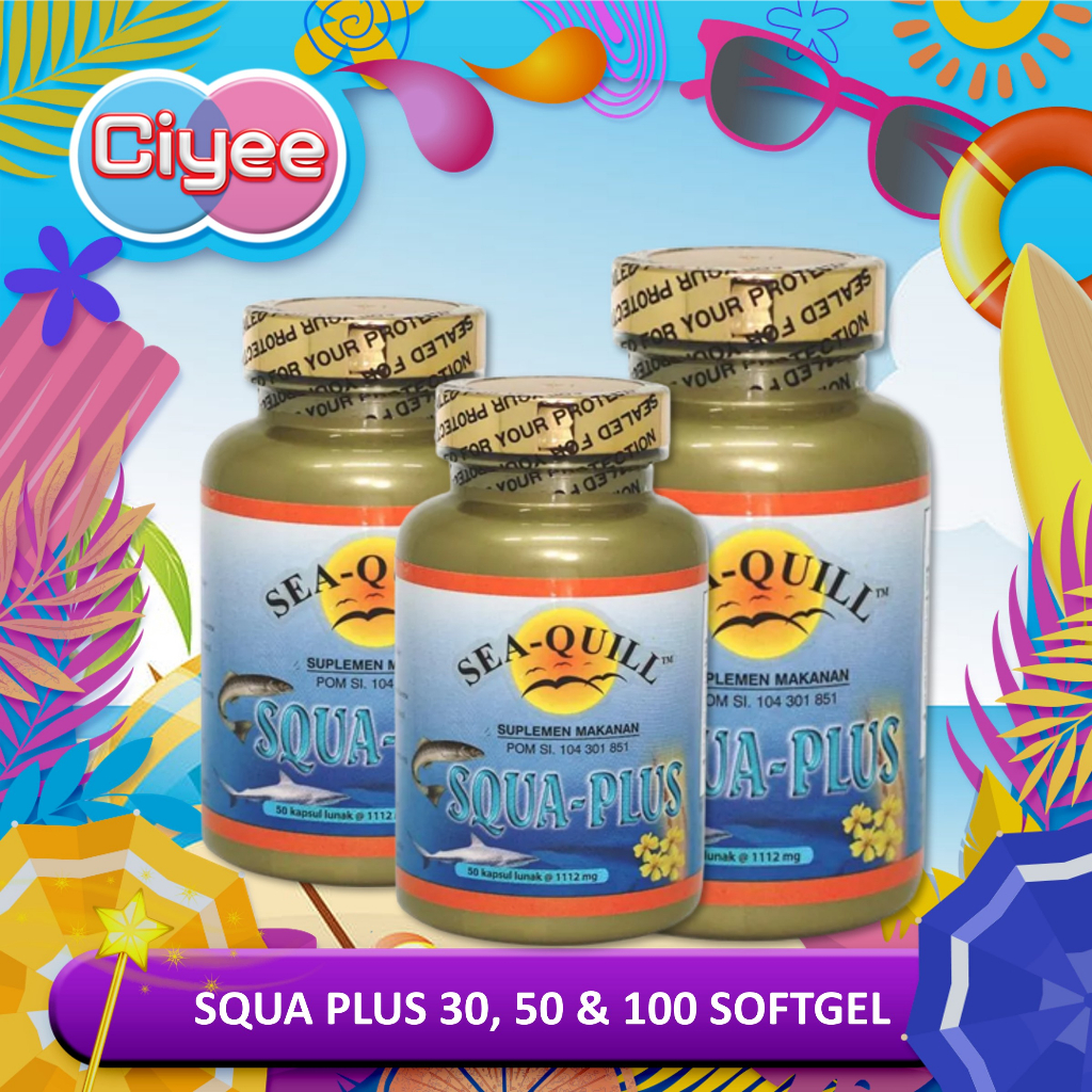 Jual Sea-Quill Squa Plus Series - 30s & 50s & 100s - Sea Quill ...