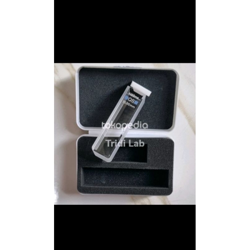 Jual Hellma 1001040 Macro Cell Cuvette 10mm with Lid | Shopee Indonesia