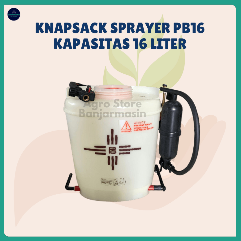 Jual Sprayer Knapsack PB-16 ukuran 16 Liter Alat Semprot Tanaman Hama DIsinfektan | Shopee Indonesia