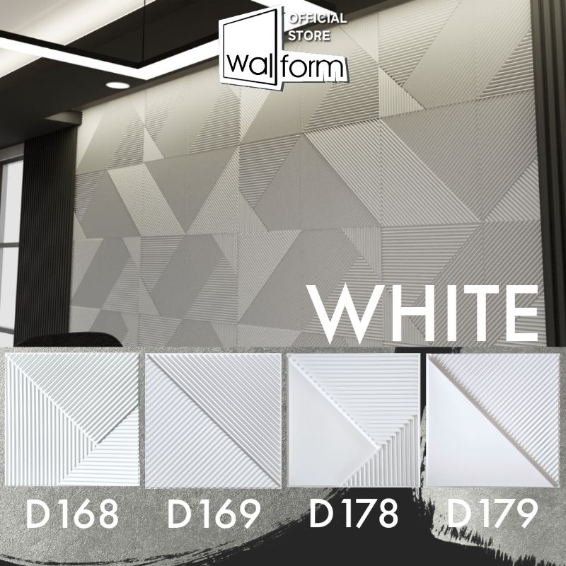 Jual WALLFORM - PREMIUM 50x50cm Motif Garis Premium 3D WALLPANEL Wall ...