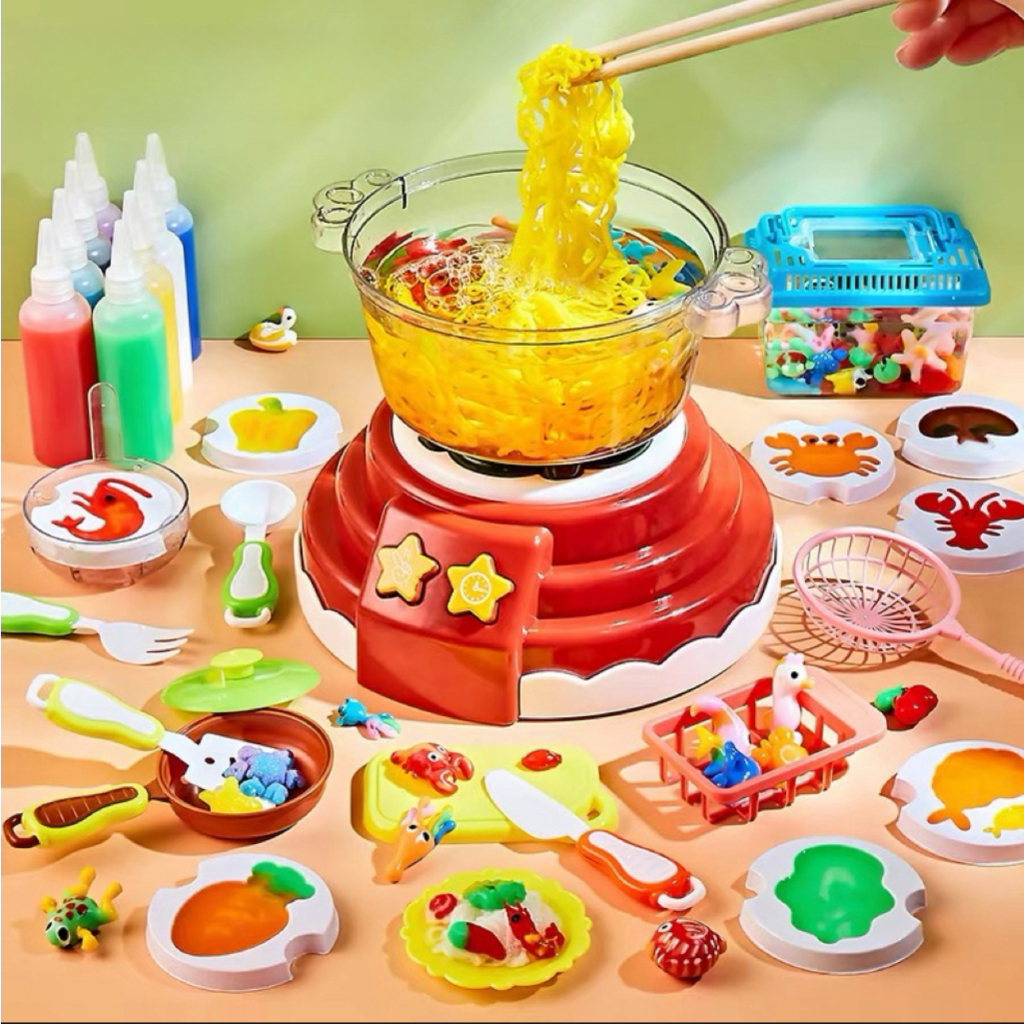 Jual Mainan Anak Hotpot Jelly Magical Magic Jelly Cooking Kompor Masak ...