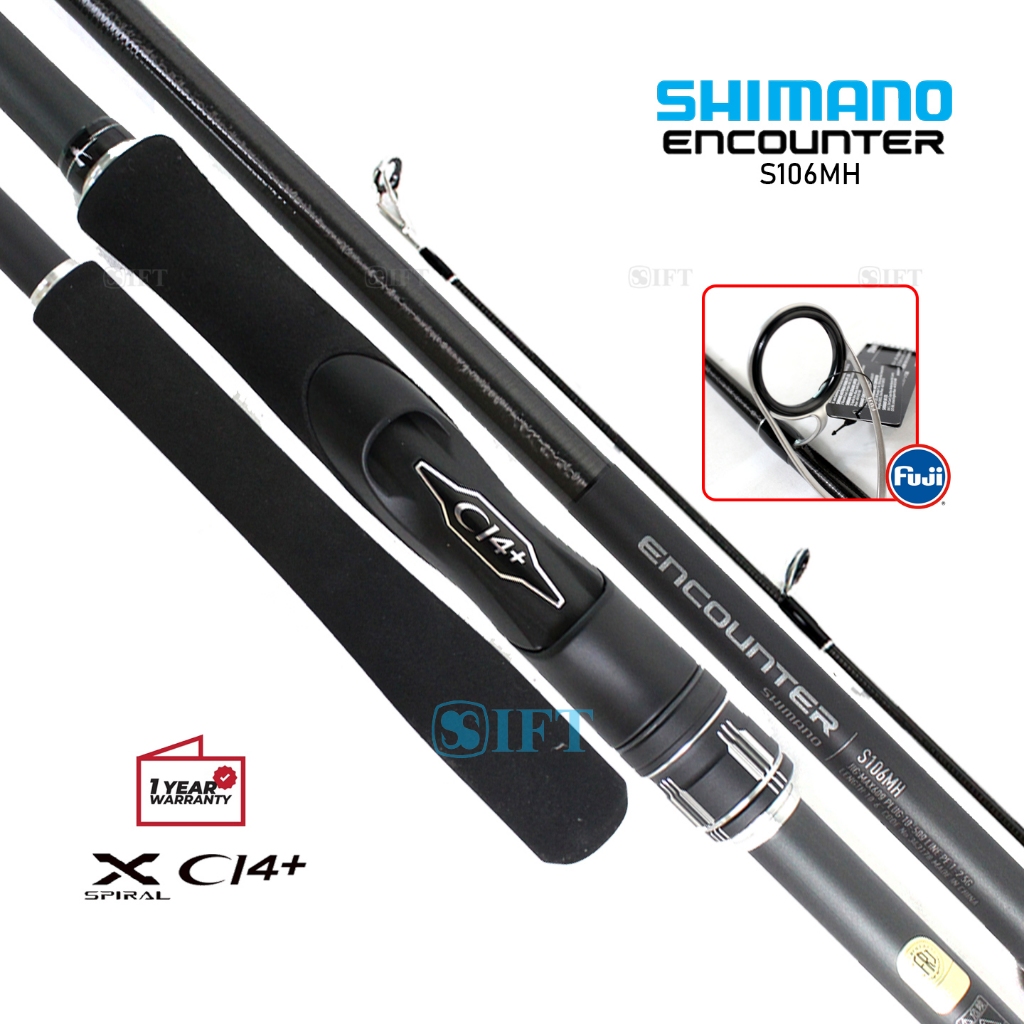 Jual Joran SHIMANO ENCOUNTER [24] 290 -- 320 CM | CI4+ | Seabass Shore Casting Resmi | Shopee ...