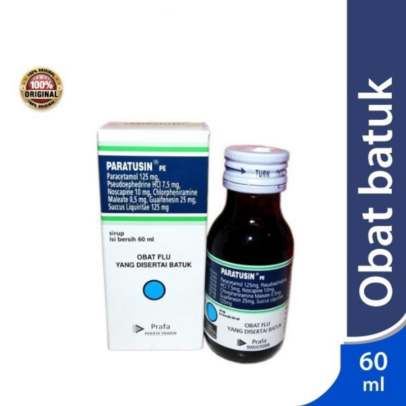 Jual Paratusin Sirup 60 ml | Shopee Indonesia