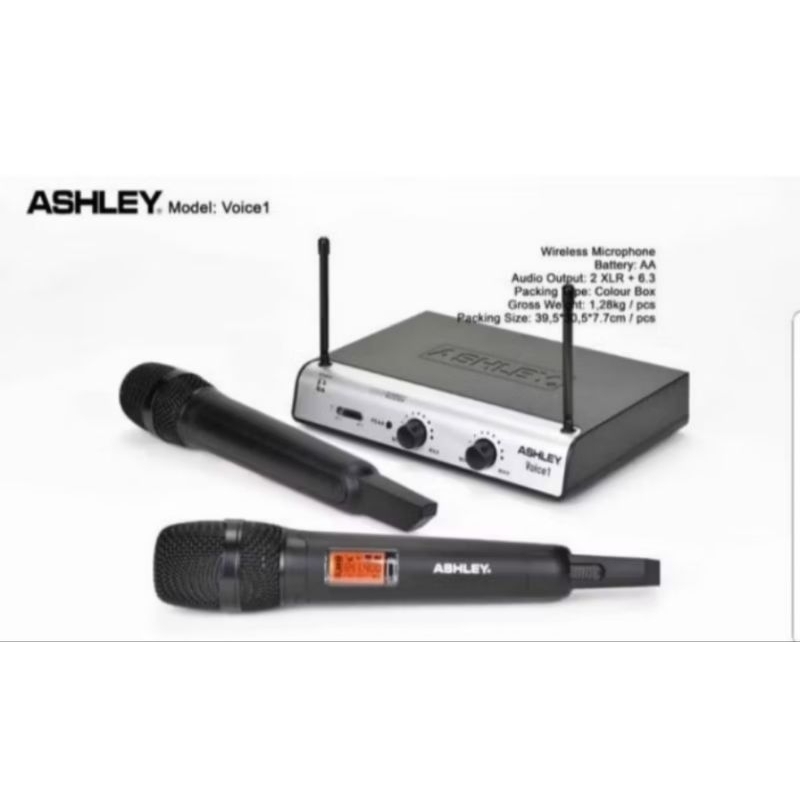 Jual Mic wireless Ashley Voice 1 (ORIGINAL) | Shopee Indonesia