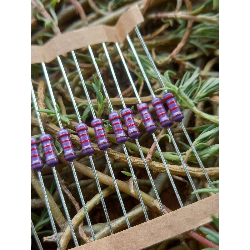 Jual resistor 2k2 ohm unggu orginal zero 1/2 wat 1% full tembaga harga ...
