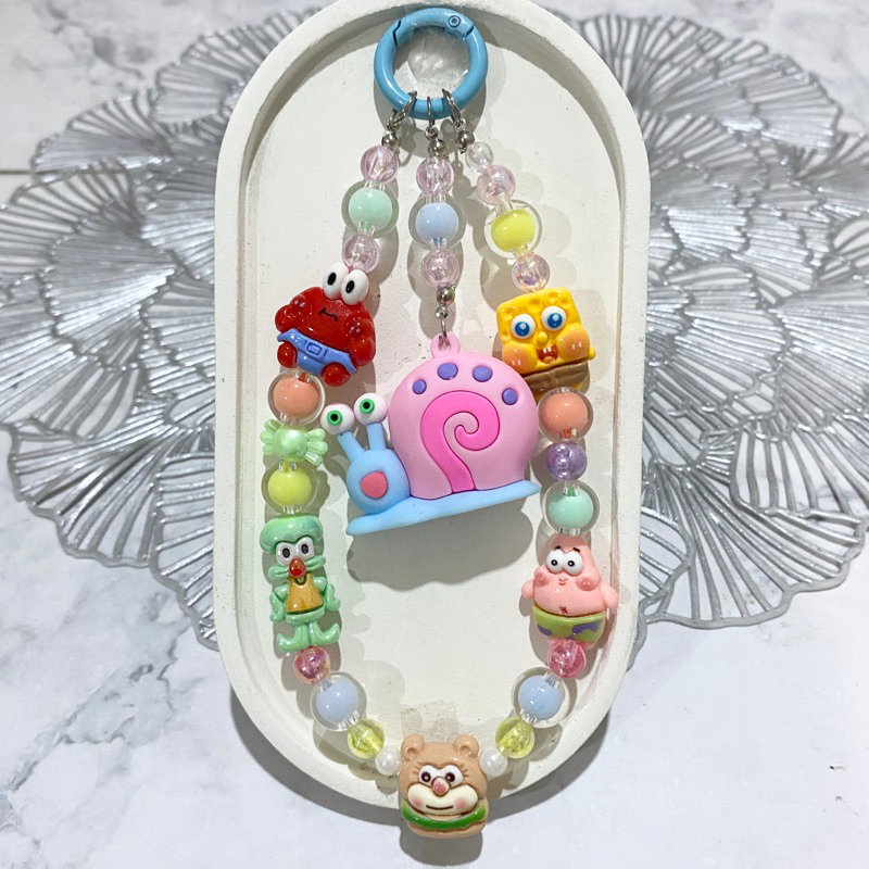 Jual Gary Spongebob strap gantungan hp Bag charm gantungan tas ...