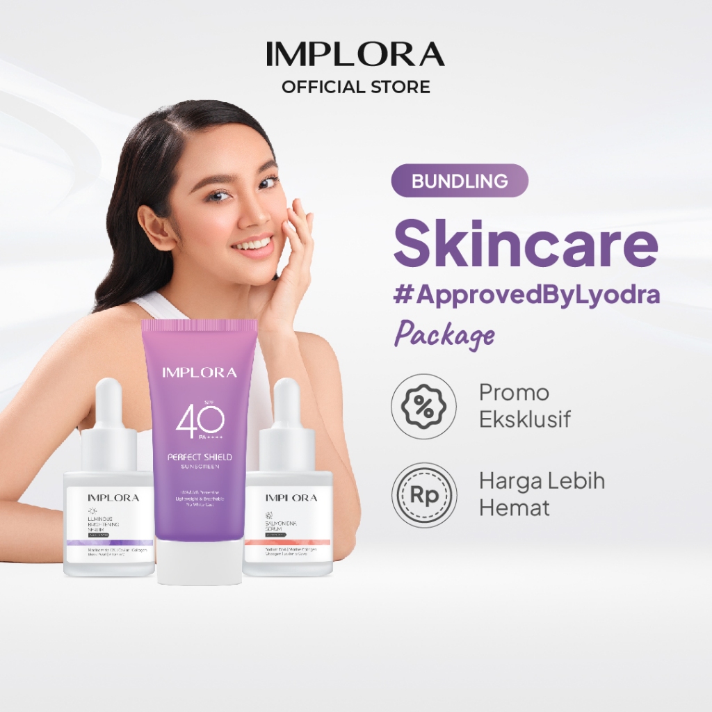 Jual Implora Skincare #ApprovedBy Lyodra Package | Shopee Indonesia