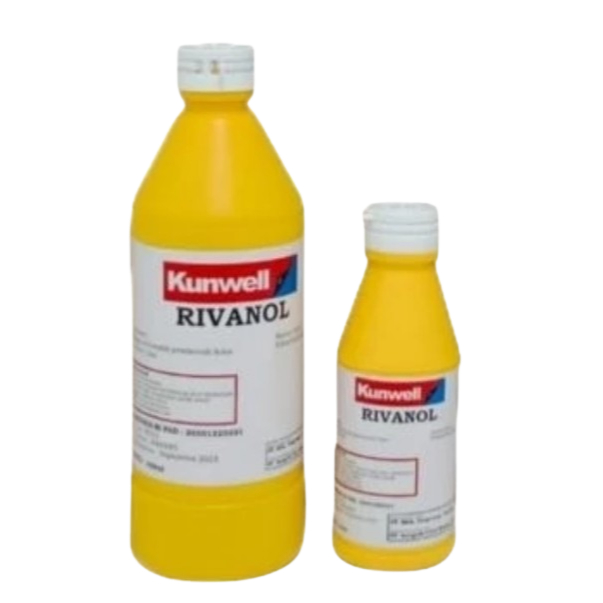 Jual Rivanol 100ml 300 ml Kunwell / Larutan Pembersih Luka / Antiseptik ...