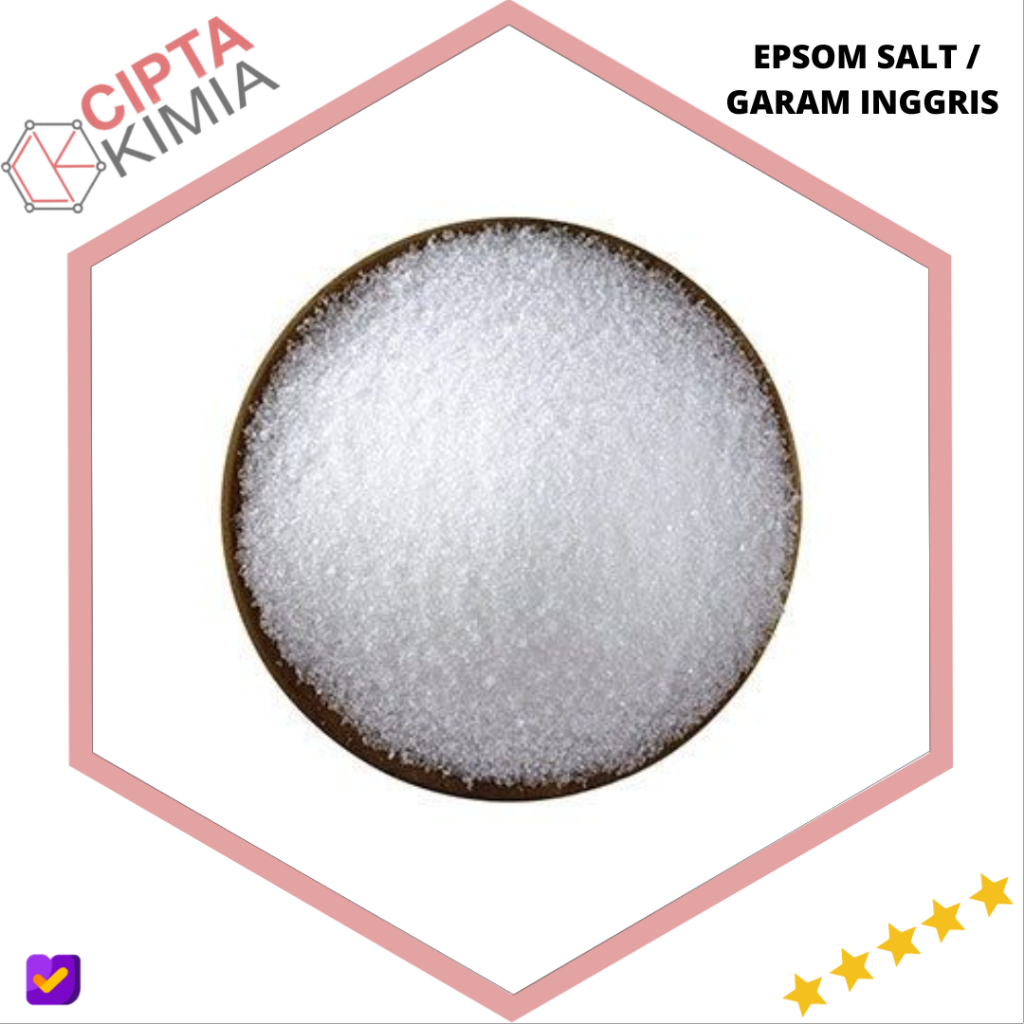Jual Garam Inggris 1kg / Garam Epsom / Garam halus / Epsom Salt 1kg ...
