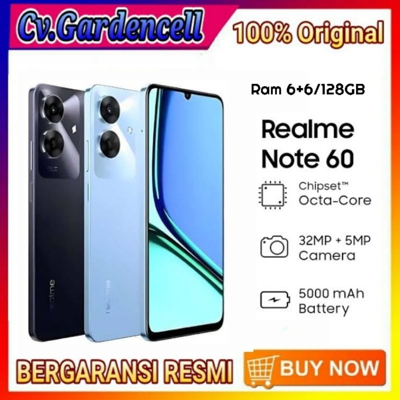 Jual Realme Note 60 Ram 6/128GB Garansi Resmi | Shopee Indonesia