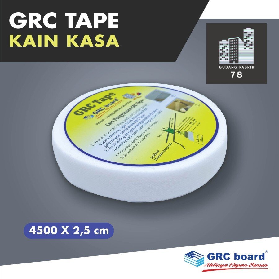 Jual GRC Tape / GRC Lakban 45 Meter | Shopee Indonesia