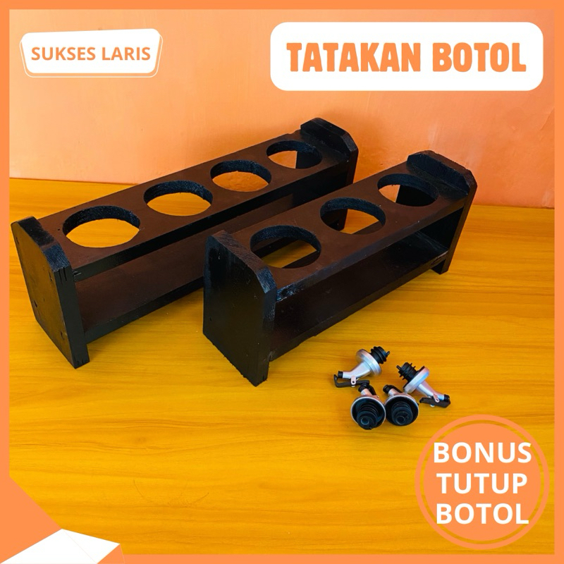 Jual RAK BOTOL SIRUP MARJAN BONUS TUTUP BOTOL | TATAKAN BOTOL | HOLDER ...