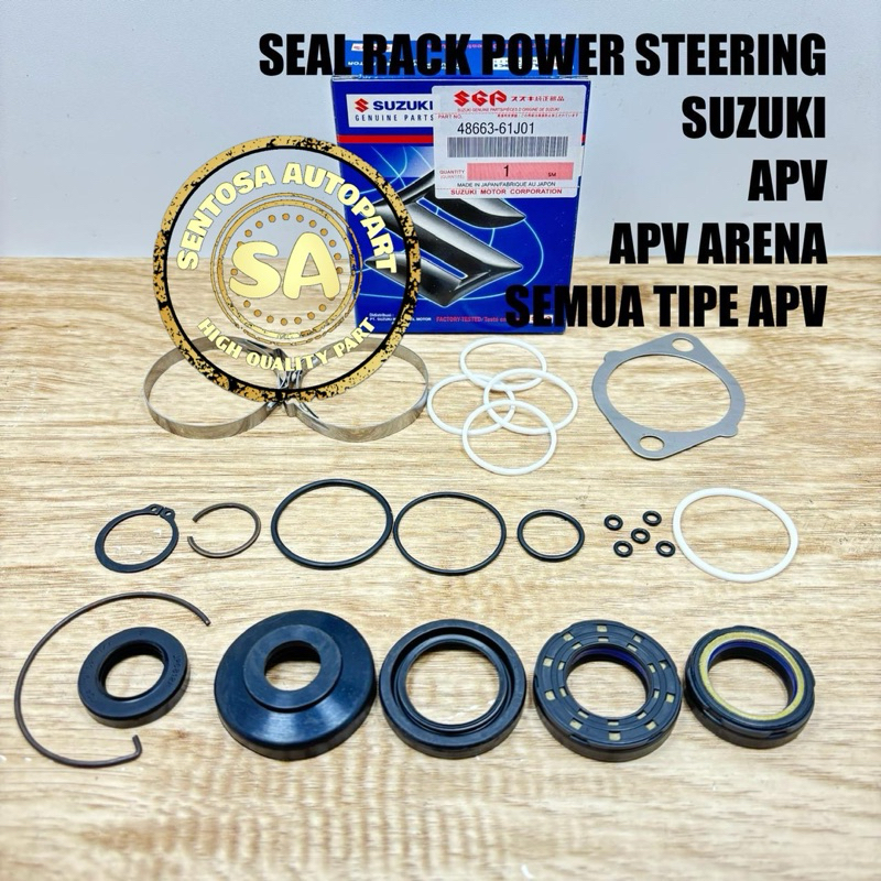 Jual SEAL RACK POWER STEERING KIT BAWAH SUZUKI APV / APV ARENA ( SEMUA ...