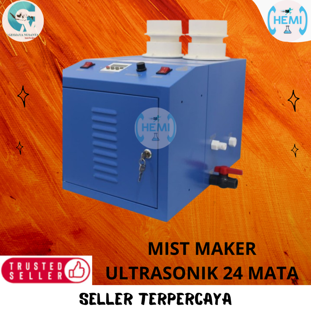 Jual Mesin Pembuat Embun Kabut Ultrasonik 24 Mata / Mist Maker ...