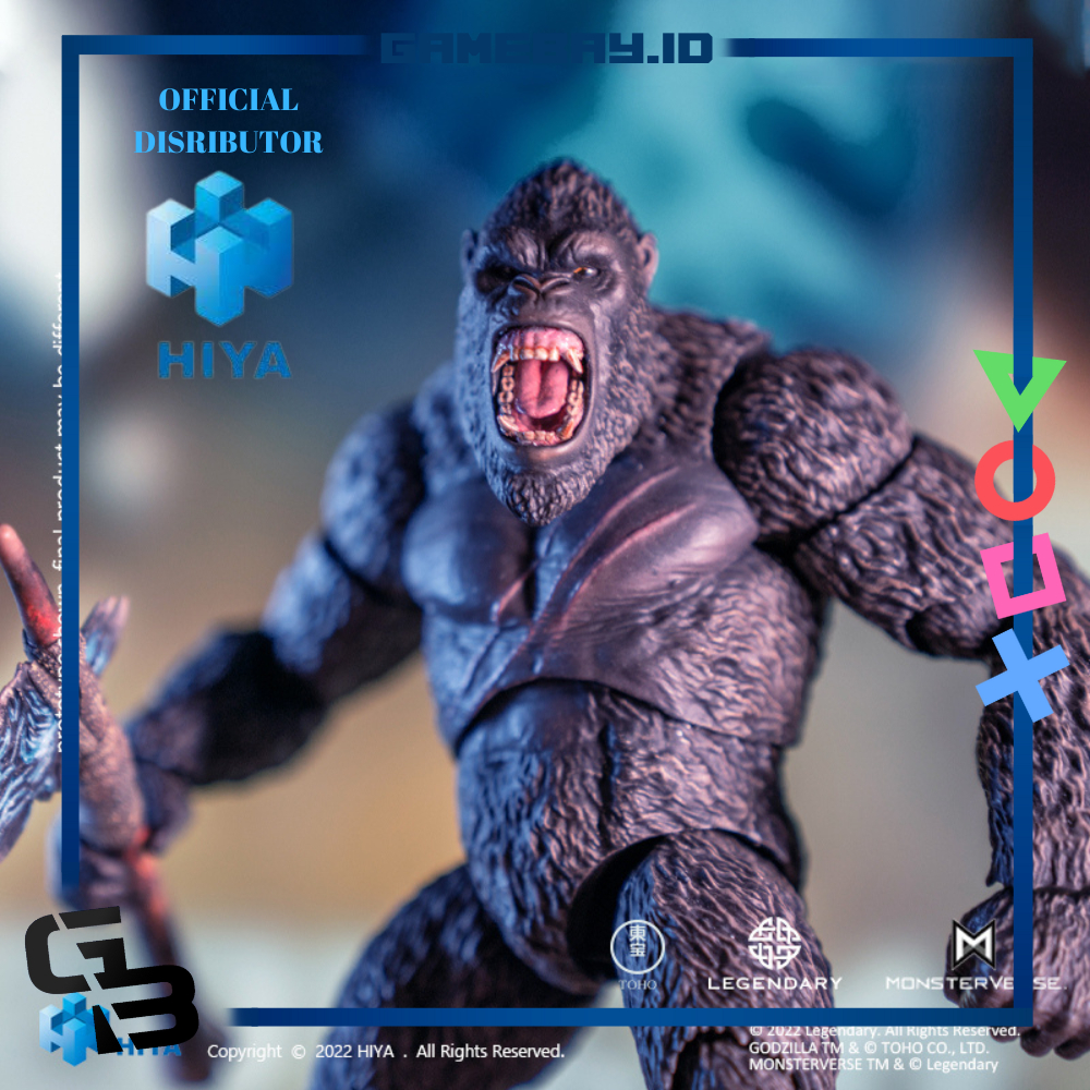 Jual HIYA TOYS Exquisite Basic Series None Scale 6 Inch GODZILLA VS ...