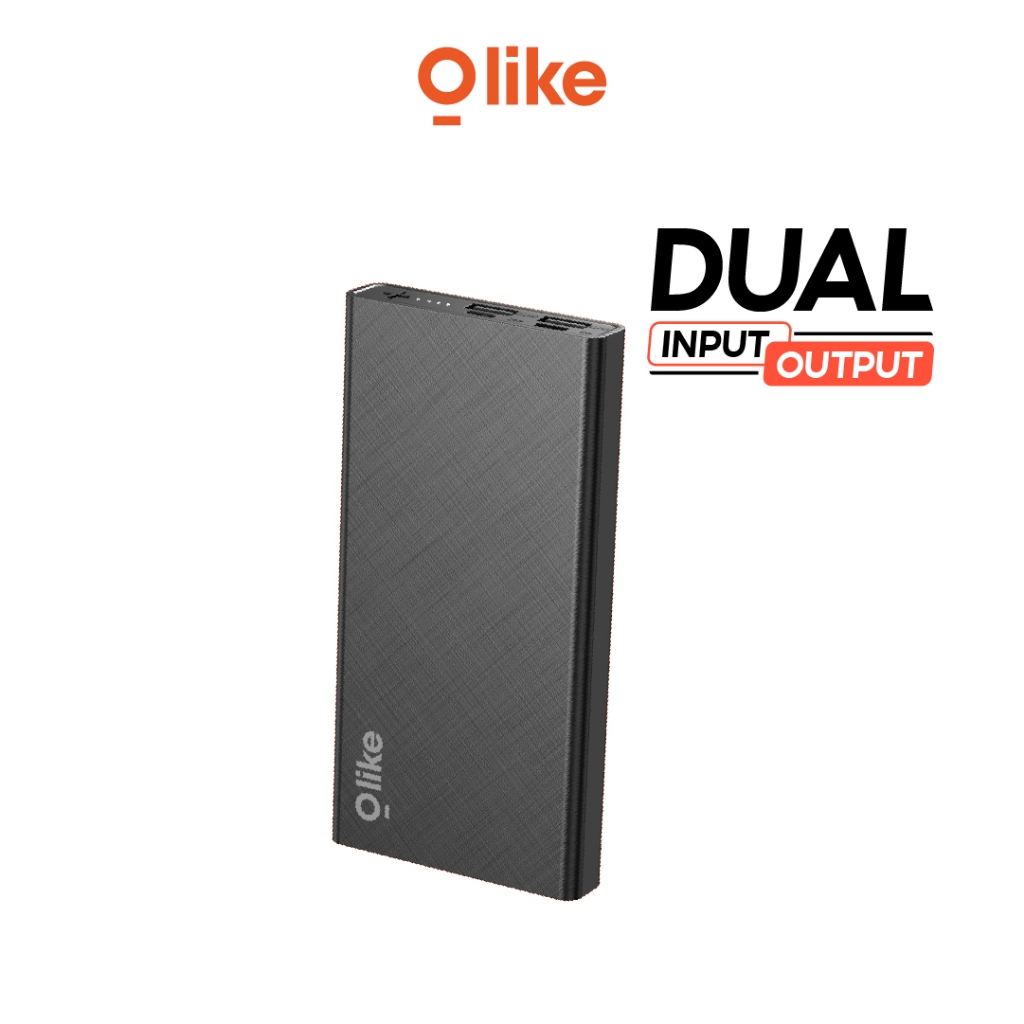 Jual OLIKE Powerbank 10000mAh P102 Dual Input (Type C) & Output (USB ...