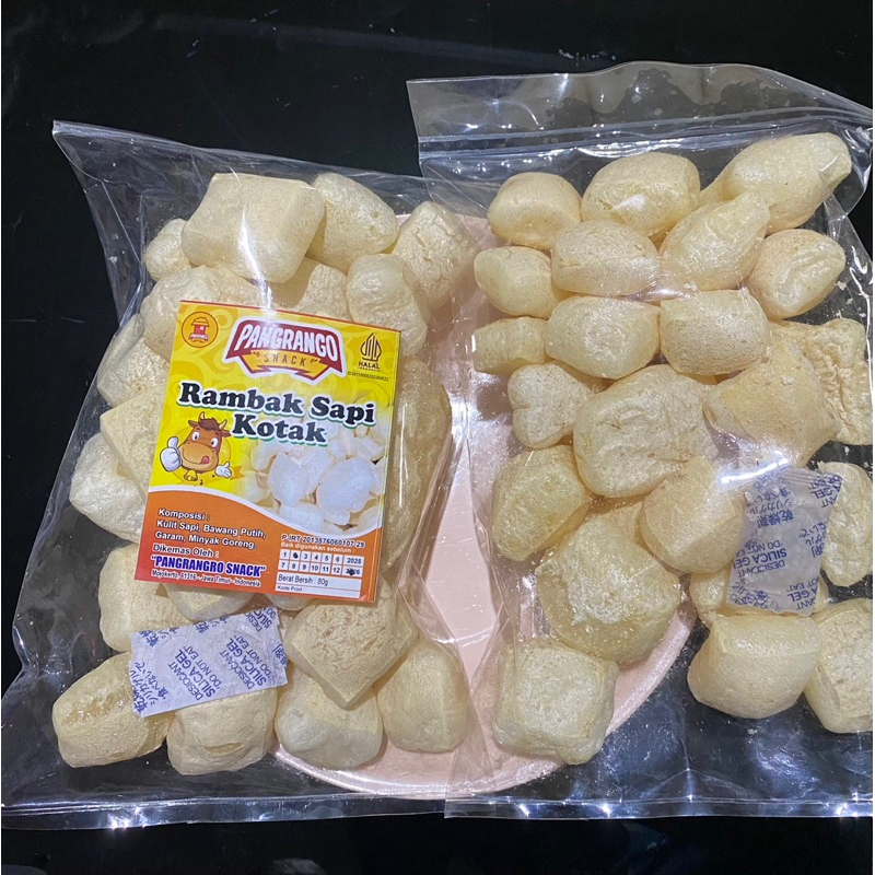 Jual Kerupuk rambak sapi kotak 80gr | Shopee Indonesia