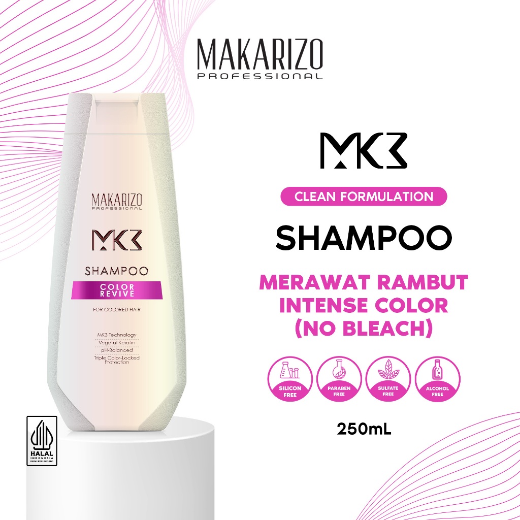 Jual Makarizo Professional MK3 Color Revive Shampoo 250ml - Shampoo ...