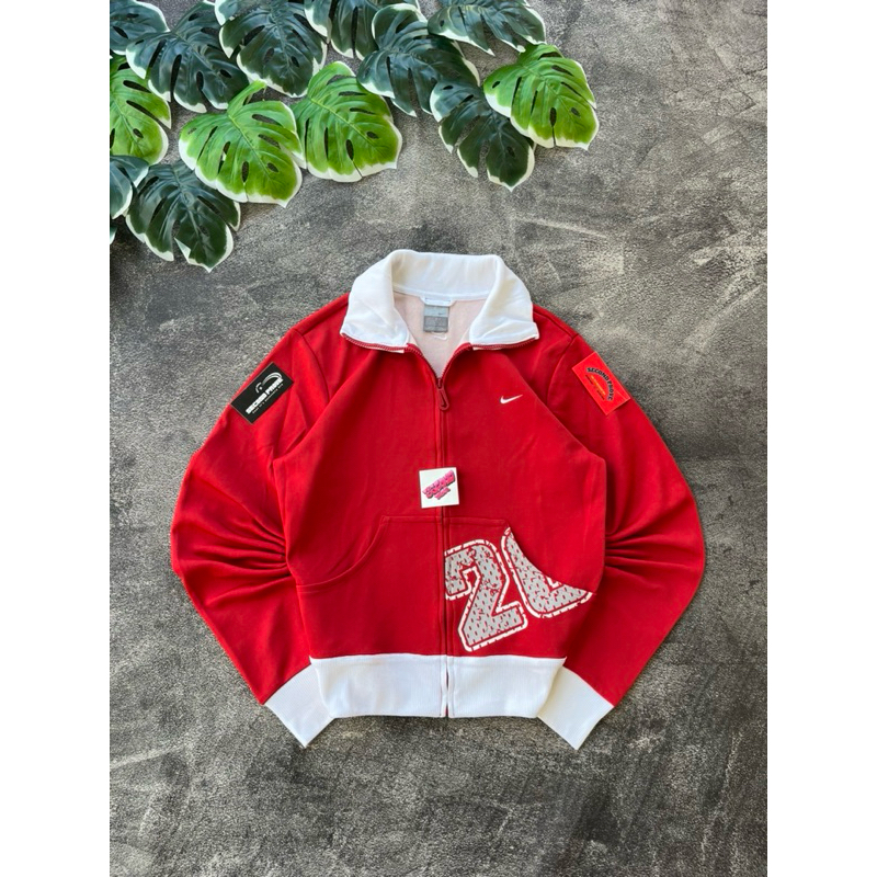 Jual TRACKTOP NIKE MERAH PUTIH ORIGINAL | Shopee Indonesia