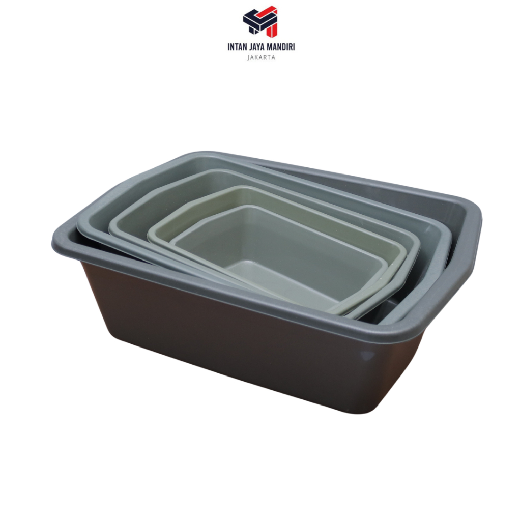 Jual [IJM90] Baskom Bak Kucing Plastik Kotak – 5 Ukuran Minimalis yang ...