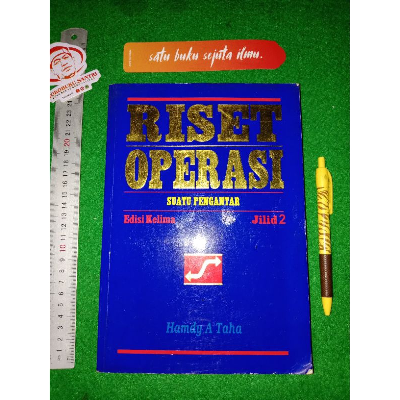Jual Buku Riset Operasi Edisi Kelima #2 by Hamdy A. Taha. | Shopee Indonesia