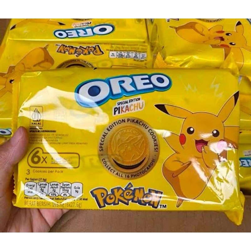 Jual Oreo Pokemon isi 6pcs dpt 2 pack exp Des 2024 | Shopee Indonesia