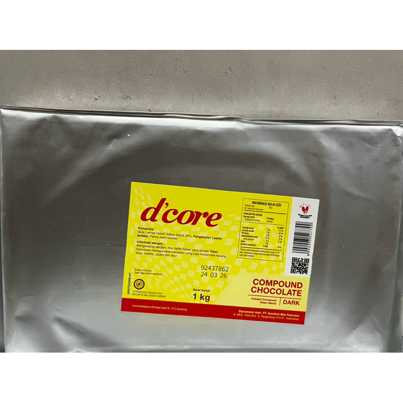 Jual Colatta D’core Compound Chocolate 1kg | Shopee Indonesia