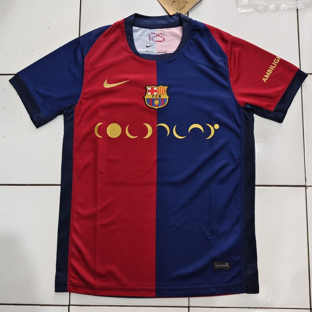 Jual Jersey Bola Barca Home Spesial Coldplay Red Navy Kit Sport Pria ...