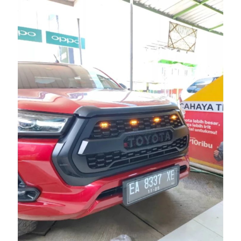 Jual Grill Hilux 2015 2016 2017 2018 2019 2010 LED - Grill Hilux Revo ...