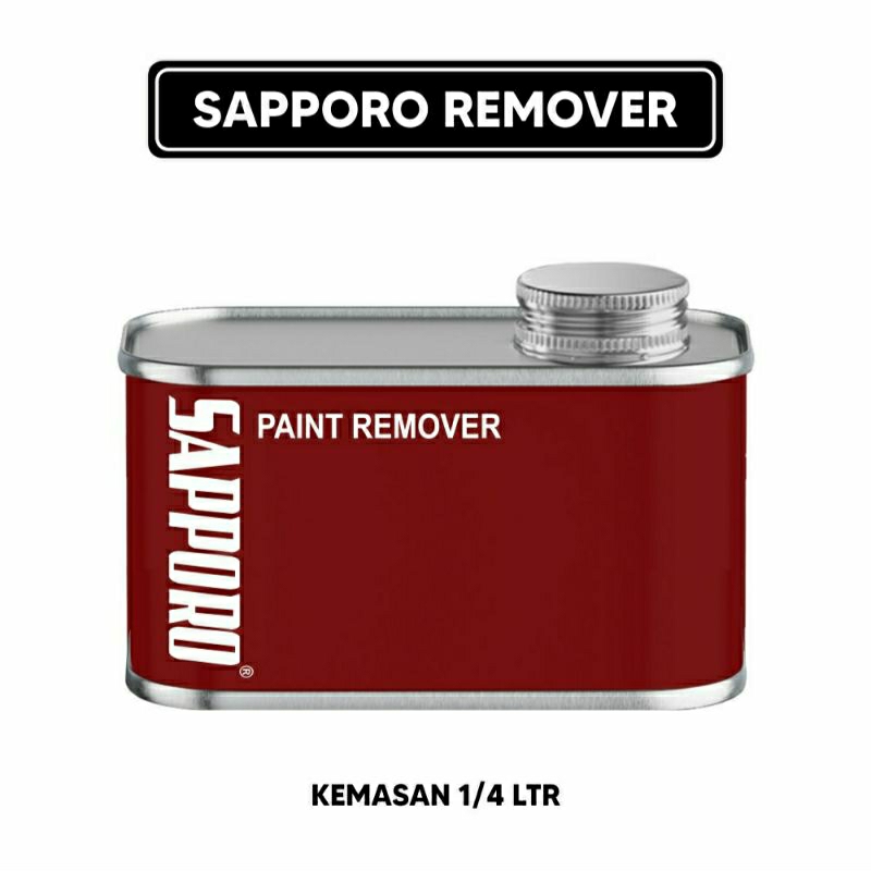 Jual #MAU# Penghilang Cat Paint Remover Kecil Sapporo 1/4ltr Soda Api ...