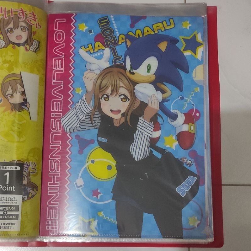 Jual A4 Clearfile Clear File Anime Love Live Aqours Kunikida Hanamaru ...