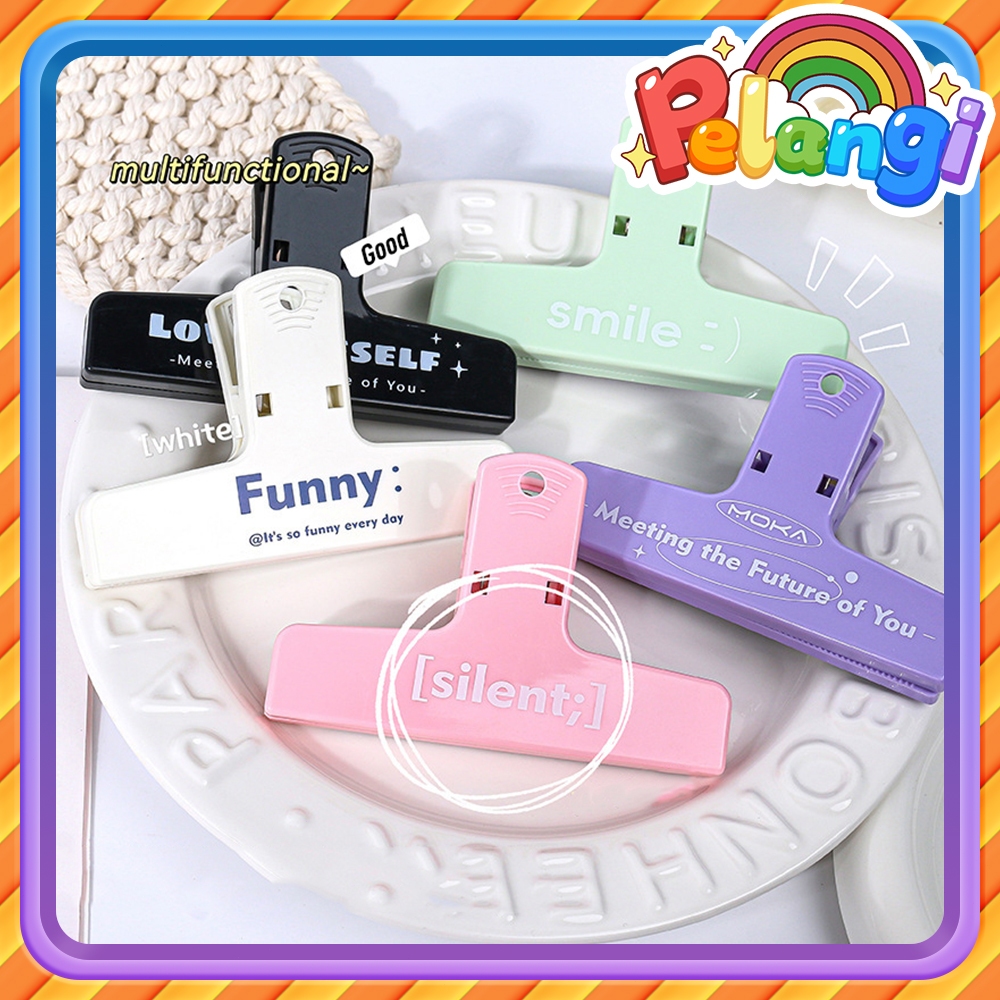 Jual Transparan Paper Clip Aesthetic Magnetik Klip Kertas Klip folder ...