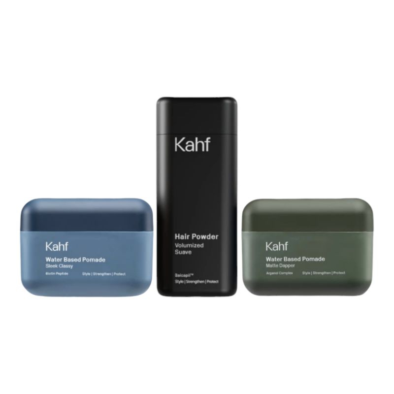 Jual Kahf Hairstyling Pomade or Powder | Shopee Indonesia