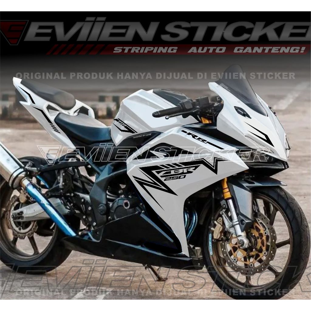 Jual STRIPING MOTOR HONDA CBR 250 RR CUTTING STICKER MOTOR HONDA CBR ...