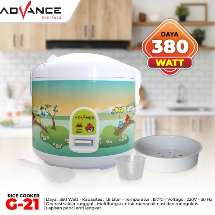 Jual ADVANCE RICE COOKER G21 KARTUN LUCU GARANSI RESMI | Shopee Indonesia