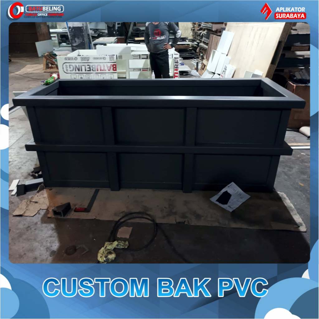 Jual CUSTOM BAK KAMAR MANDI | BAK PVC | BAK KOLAM | BAK PLASTIK | BAK ...