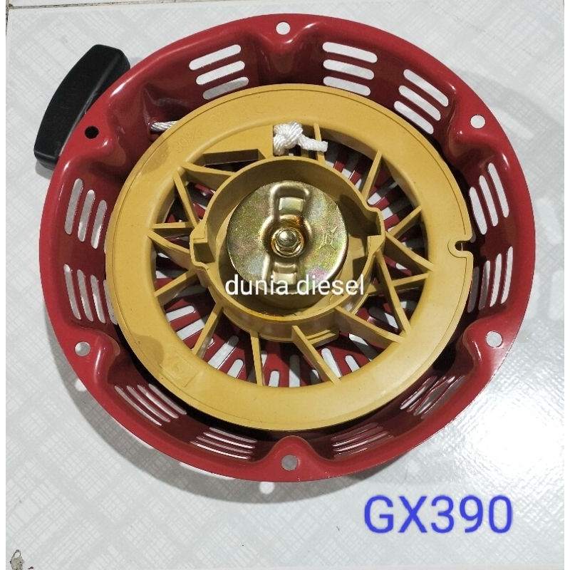 Jual recoil starter GX 390 GX420 tarikan kap engkol generator genset 5000 watt 4000 watt ...