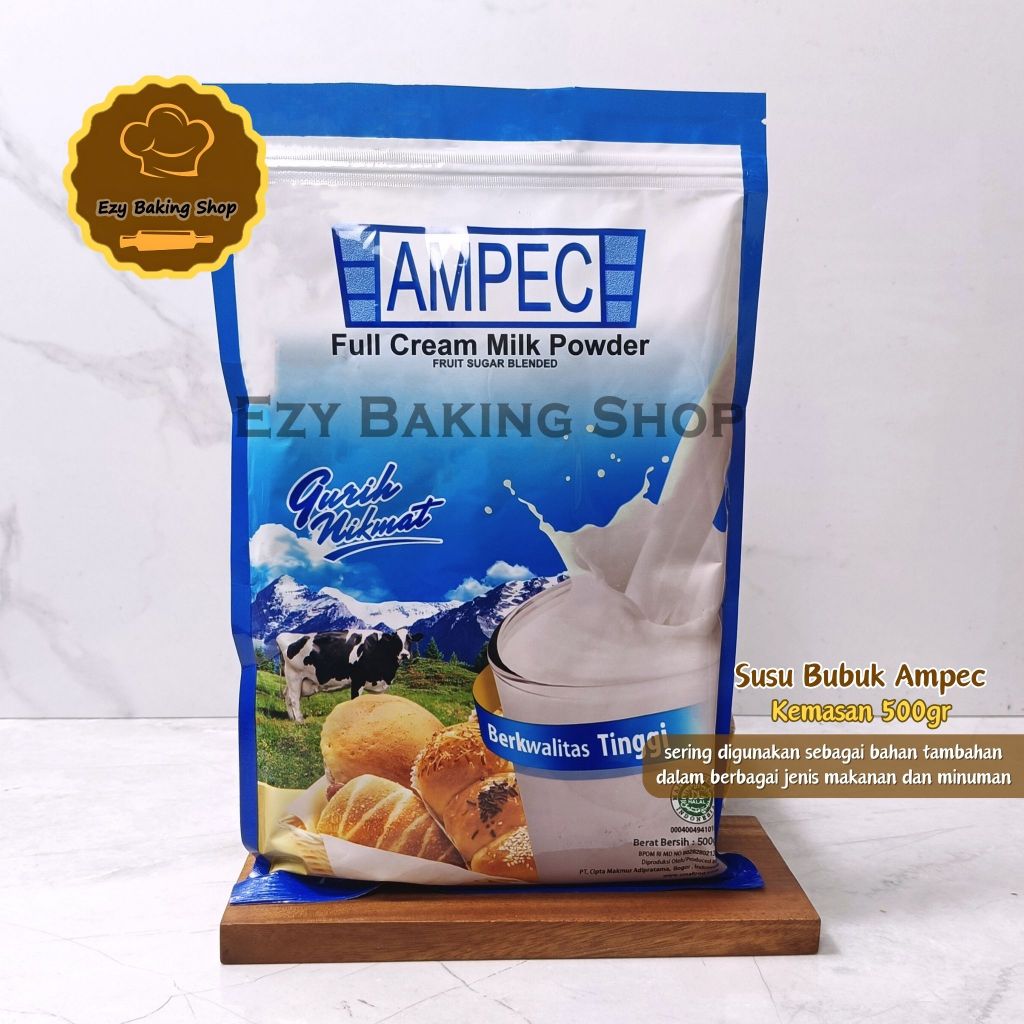 Jual Susu Bubuk Full Cream AMPEC 500gr | Shopee Indonesia