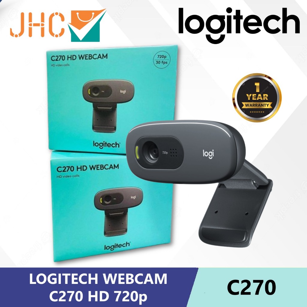 Jual Logitech C270 Webcam HD 720p untuk Windows, Mac OS & Chrome OS ...