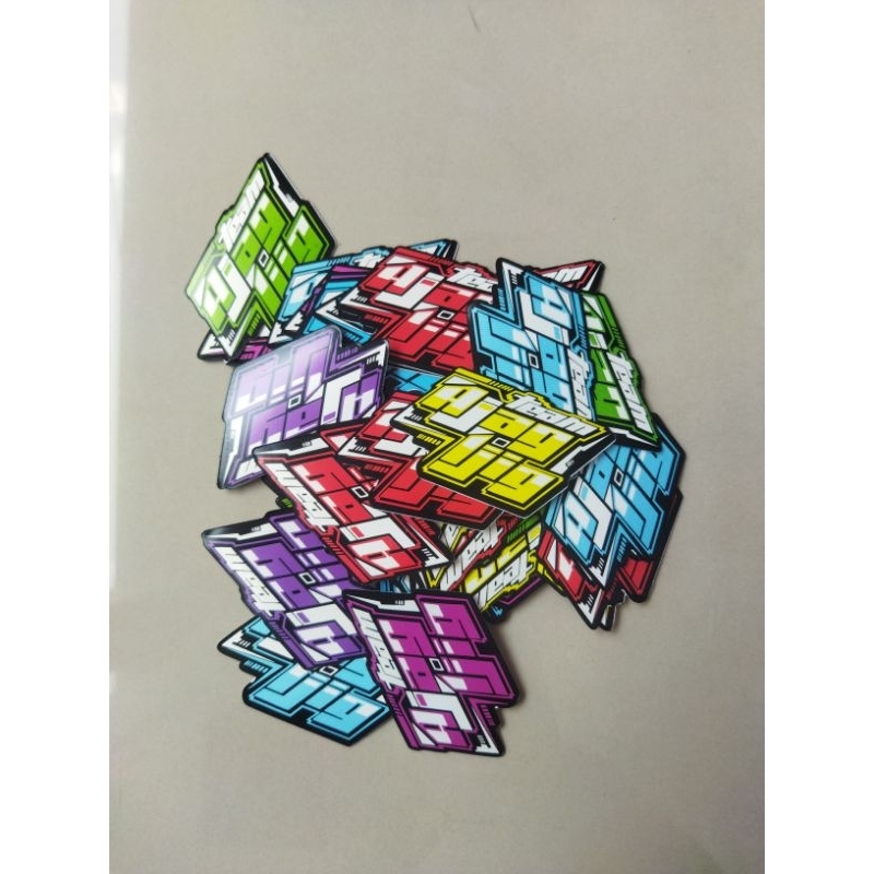 Jual stiker Team ajag ijig 3 pcs vinil warna random | Shopee Indonesia