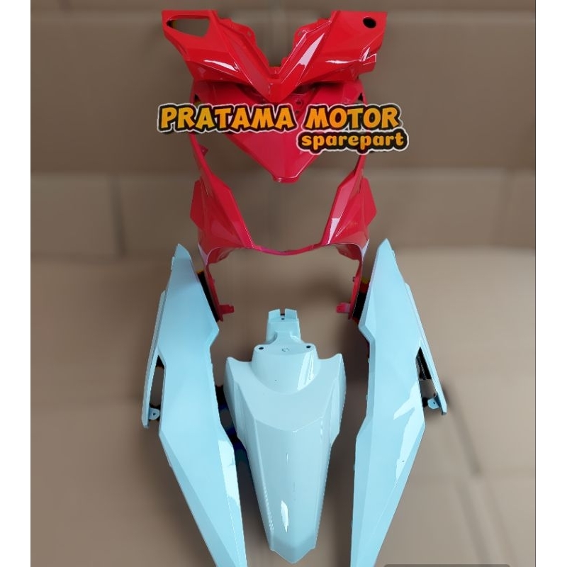 Jual Full Body Halus Beat Esp Idling Stop K81 Merah Putih | Shopee ...