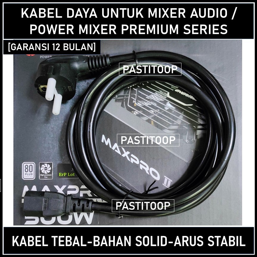 Jual Kabel power Mixer Audio Soundcraft Peavey Midas Huper 3 Lubang ...