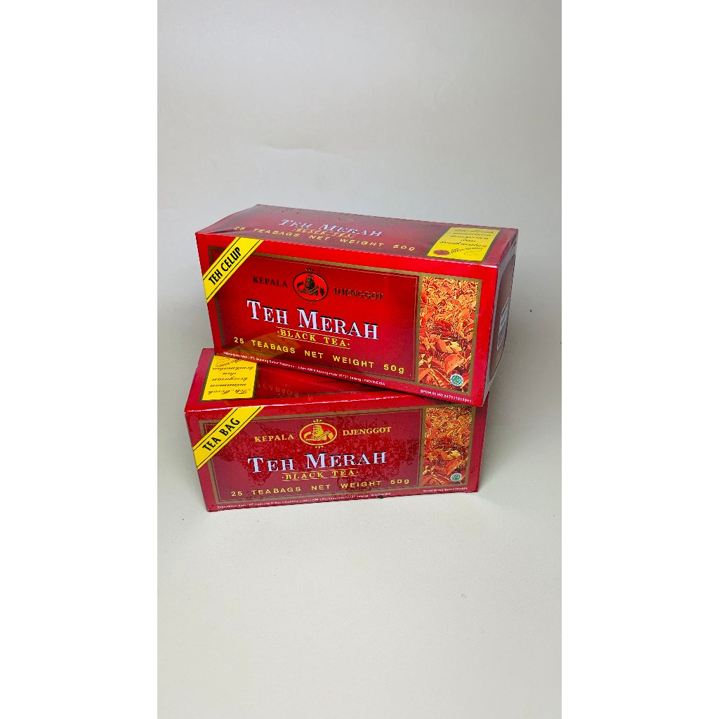 Jual Teh Merah Kepala Djenggot || Black Tea || Teh Celup | Shopee Indonesia