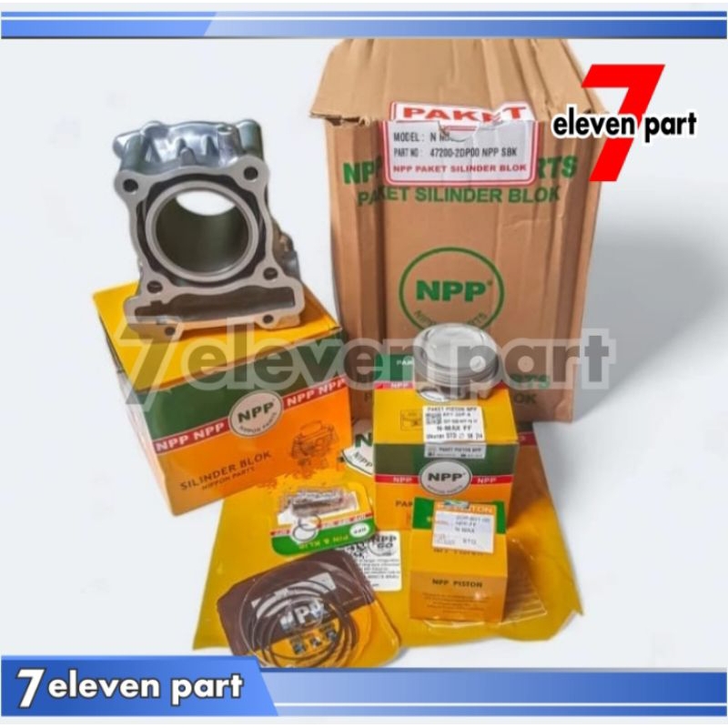 Jual BLOK BLOCK BORING SEHER SET NMAX N MAX OLD AEROX OLD 2DP ORIGINAL ...