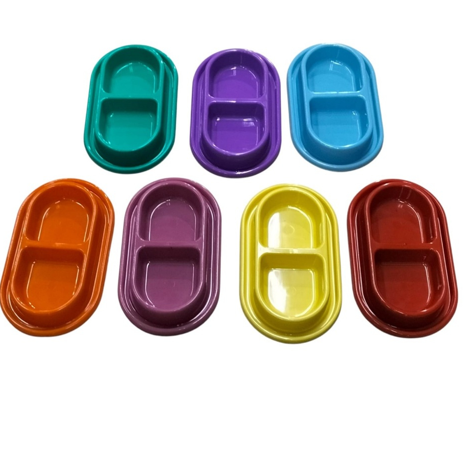 Jual Tempat makan dan minum double anti semut pet bowl double Ceper ...