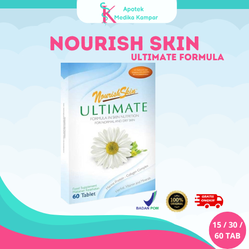 Jual NOURISH SKIN ULTIMATE 15 30 60 TABLET | Shopee Indonesia