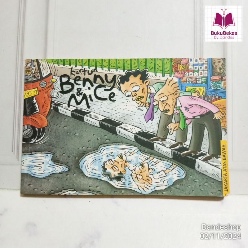 Jual Kartun Benny & Mice Jakarta Atas Bawah - Komik Strip Indonesia ...