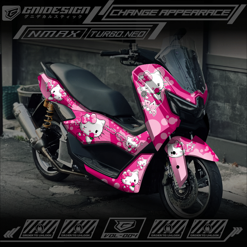 Jual (BISA COD) Decal Sticker Yamaha NMAX TURBO NEO - NEW 2024 2025 ...