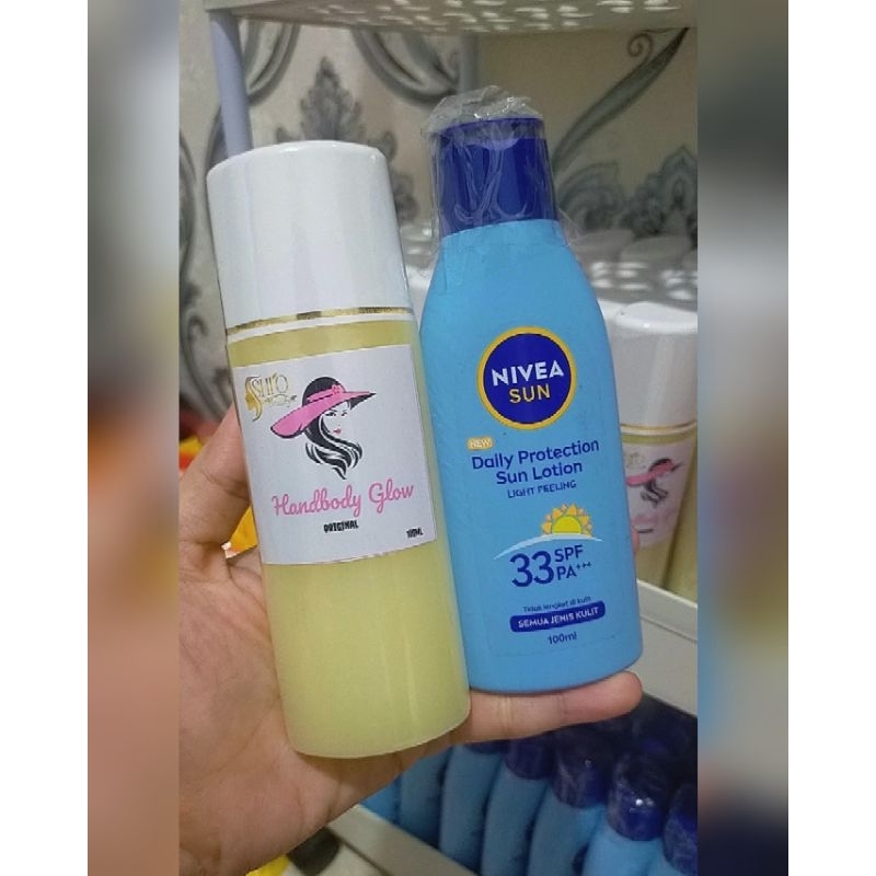 Jual [HB GLOW] Original 1000% + Nivea (Free Masker Wajah) | Shopee ...