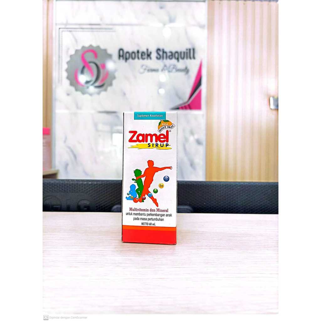 Jual Zamel syrup 60ml / multivitamin dan mineral | Shopee Indonesia